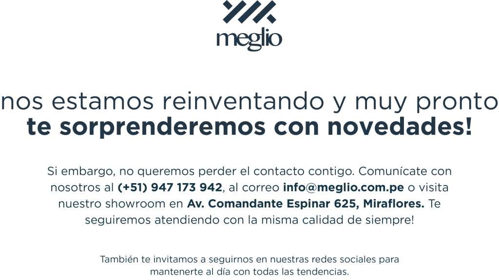 Meglio – Acabados que inspiran